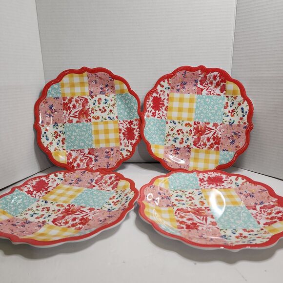 The Pioneer Woman | Dining | Pioneer Woman Patchwork Medley Melamine ...